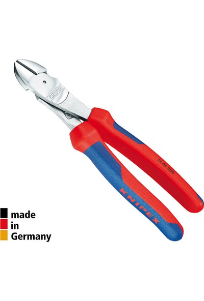 Knipex 74 05 200 Ağır Hizmet Yan Keski