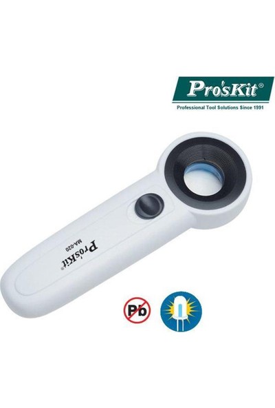 Proskıt Işıklı Büyüteç (22X) Ma-020