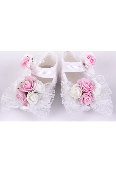 Küçük Rüyalar Ptk012Byzp Bebek Patiği Beyaz