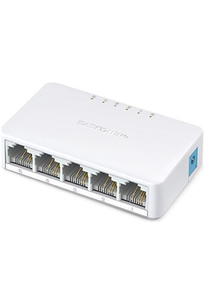 Mercusys MS105 5-Port 10/100Mbps Tak Ve Kullan Switch