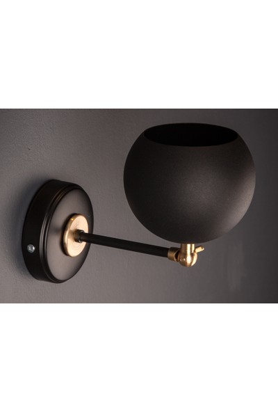 Fivorno Moro Serisi Yuvarlak Top Mafsallı Çift Yönlü Modern Aplik