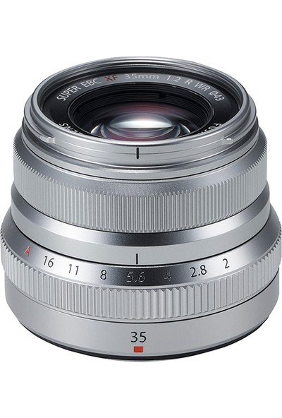 Fujifilm Fujinon XF 35mm F2 R WR Lens Gümüş Fujifilm Fujinon XF 35mm F2 R WR Lens Gümüş