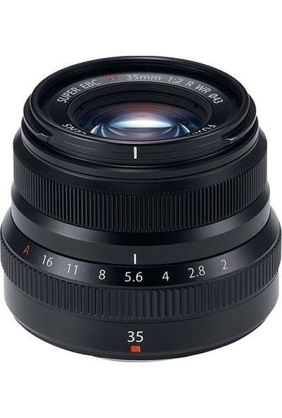 Fujifilm Fujinon XF 35mm F2 R WR Lens Siyah