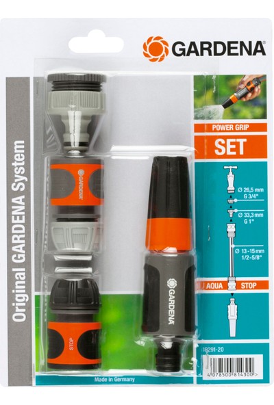 GARDENA 18295-20.000.00 TEMEL SET ONERISI