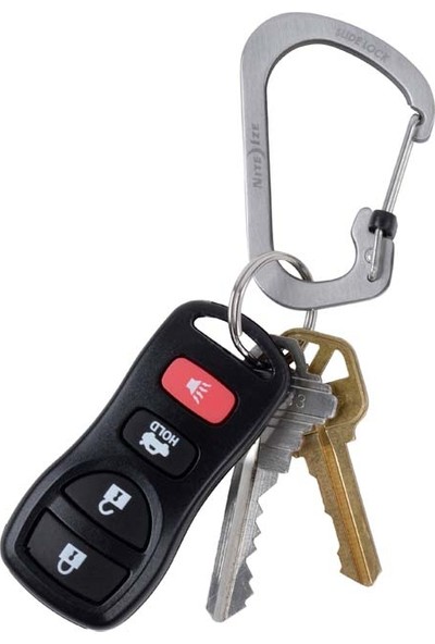 Nite Ize SlideLock Karabiner #3-Çelik Nite Ize SlideLock Karabiner #3-Çelik