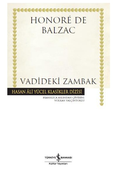 Vadideki Zambak - Honore De Balzac Vadideki Zambak - Honore De Balzac