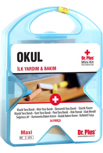 Dr Plus İlk Yardım Çantası Okul MiniKit Dr Plus İlk Yardım Çantası Okul MiniKit