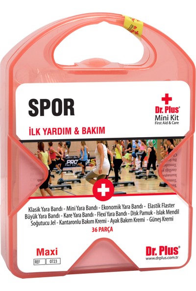 Dr Plus İlk Yardım Çantası Spor MiniKit Dr Plus İlk Yardım Çantası Spor MiniKit