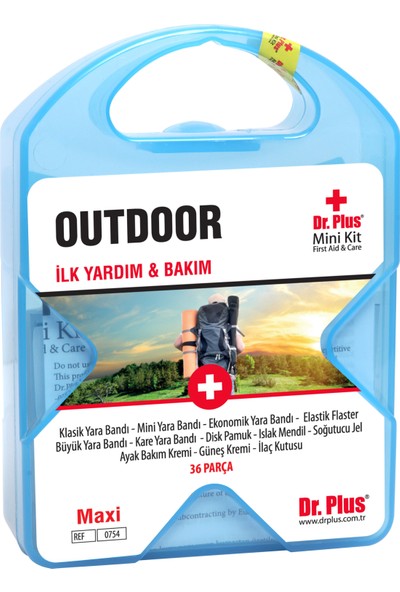 Dr Plus İlk Yardım Çantası Outdoor MiniKit Dr Plus İlk Yardım Çantası Outdoor MiniKit