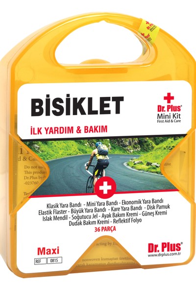 Dr Plus İlk Yardım Çantası Bisiklet MiniKit Dr Plus İlk Yardım Çantası Bisiklet MiniKit