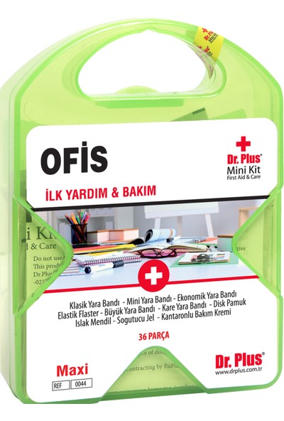 Dr Plus İlk Yardım Çantası Ofis MiniKit Dr Plus İlk Yardım Çantası Ofis MiniKit