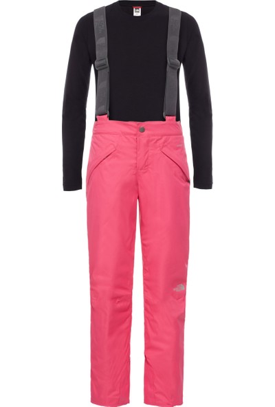 The North Face Snowquest Suspender Pant Kız Çocuk Pantolon
