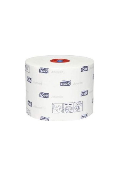 Tork Çift Rulo Tuvalet Kağıdı Advanced 100Mx27 Rulo (127530)