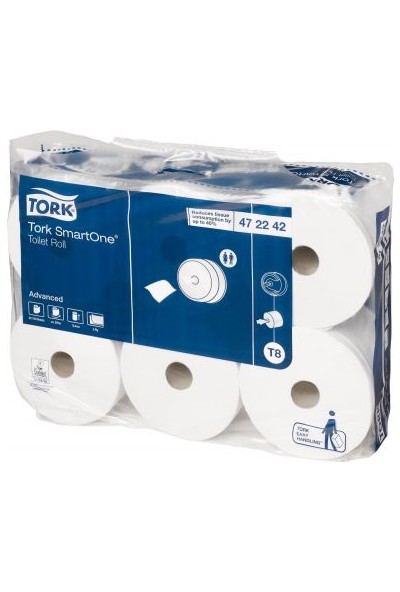 Tork Smartone İçten Çekmeli Tuvalet Kağıdı 207Mx6 Rulo (472242)