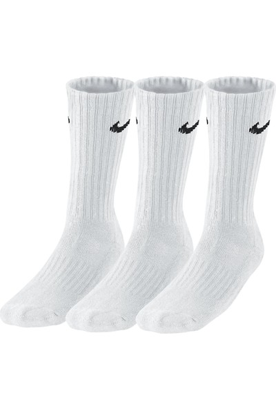 Nike Beyaz 3lü Çorap SX4508-101
