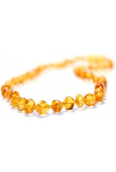 Amberistan Bal Rengi Kehribar Kolye