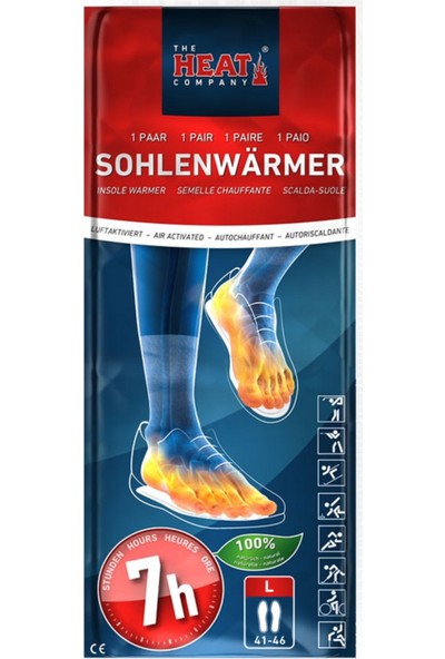 Insole Warmer - Isıtıcı Tabanlık (Çiftli)Large Insole Warmer - Isıtıcı Tabanlık (Çiftli)Large