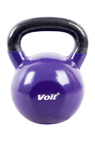 Voit Vinyl Kettlebell 24 kg Mor Voit Vinyl Kettlebell 24 kg Mor