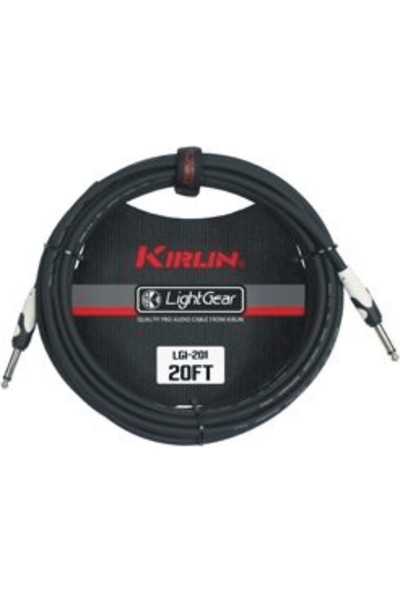 Kirlin Lgı-201-3M-Bk Kablo 3 Metre Enstrüman Gitar Kablo Kirlin Lgı-201-3M-Bk Kablo 3 Metre Enstrüman Gitar Kablo