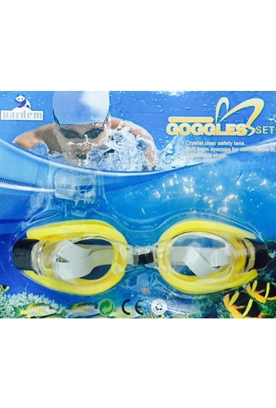 Goggles Deniz Gözlüğü Sarı