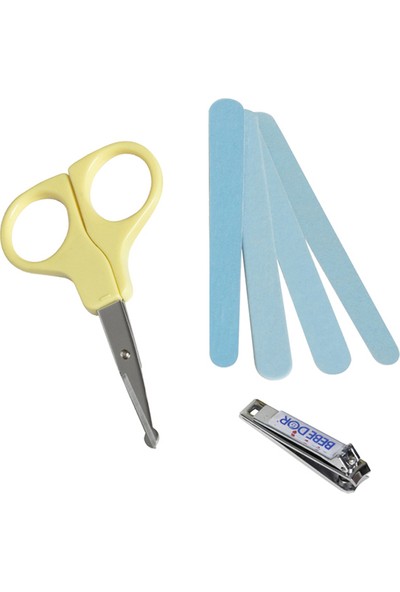 Bebedor Bebek Tırnak Bakım Seti Sarı Bebedor Bebek Tırnak Bakım Seti Sarı