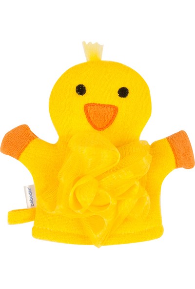 Bebedor Lifli Banyo Kuklası Sarı Bebedor Lifli Banyo Kuklası Sarı