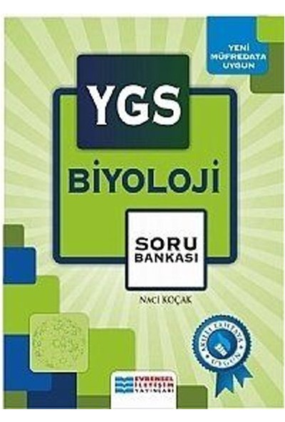 Evrensel İletişim Yayınları Ygs Biyoloji Soru Bankası