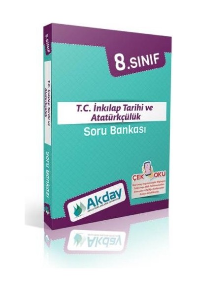 Akday 8.Sınıf T.C.İnkılap Tarihi Ve Atatürkçülük Soru Bankası Teog-2 Akday 8.Sınıf T.C.İnkılap Tarihi Ve Atatürkçülük Soru Bankası Teog-2