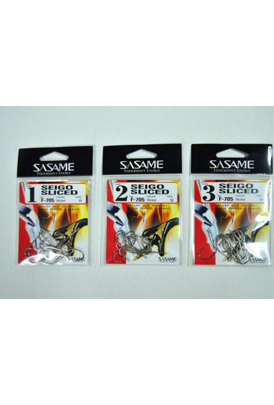 Sasame F-705 Seigo Sliced İğne No:1/0 Sasame F-705 Seigo Sliced İğne No:1/0