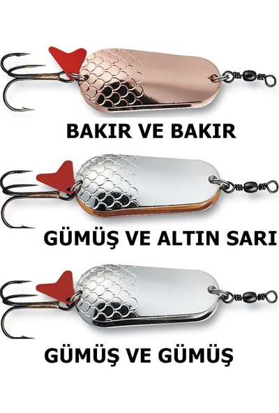 Dam Effzett Fz Twin Kaşık Bakır Ve Bakır 45 Mm - 16 Gr Dam Effzett Fz Twin Kaşık Bakır Ve Bakır 45 Mm - 16 Gr