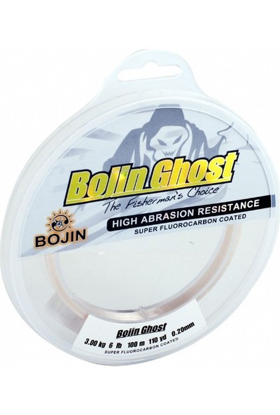 Bojin Ghost Fluorocarbon Misina 0,70 Mm / 60 Lb 100 M Bojin Ghost Fluorocarbon Misina 0,70 Mm / 60 Lb 100 M