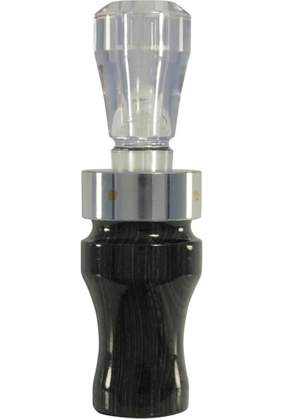 Buck Gardner Double Nasty 3 D.Wood Black S.Clear Ördek Düdüğü Buck Gardner Double Nasty 3 D.Wood Black S.Clear Ördek Düdüğü