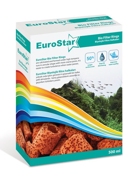 Eurostar Bio Filter Ring 500 Ml Eurostar Bio Filter Ring 500 Ml