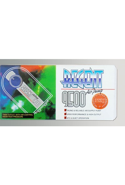 Regent 9500 Hava Motoru Çift Çıkış Regent 9500 Hava Motoru Çift Çıkış