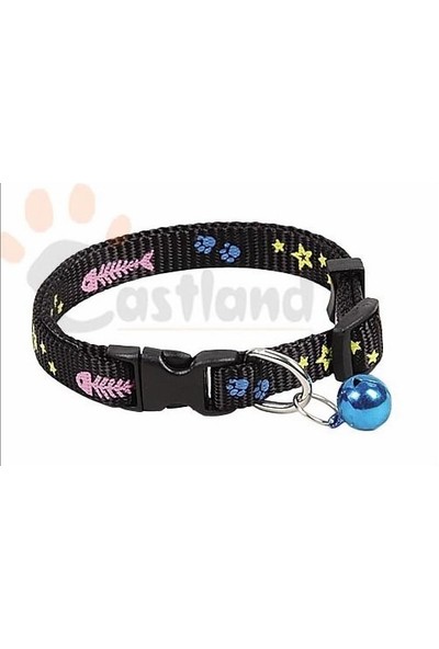 Eastland Çıngıraklı Kedi Boyun Tasması 10x35 cm