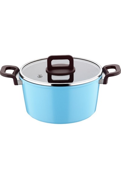 Kütahya Porselen Cerapure 24 Cm Tencere Cam Kapaklı Mavi Kütahya Porselen Cerapure 24 Cm Tencere Cam Kapaklı Mavi