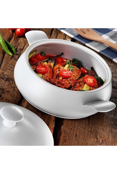 Kütahya Porselen Porflame Porselen 2, 5 Lt Tencere