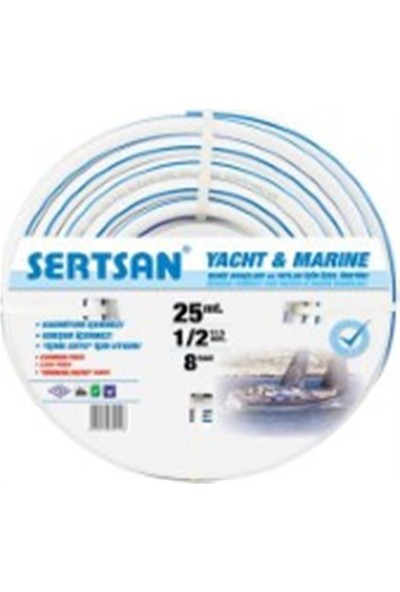 Sertsan Yat Marıne Hortum 1/2 25 Mt