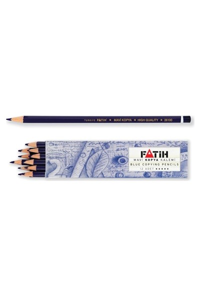 Fatih Mavi Kopya Kalemi 12'li Fatih Mavi Kopya Kalemi 12'li