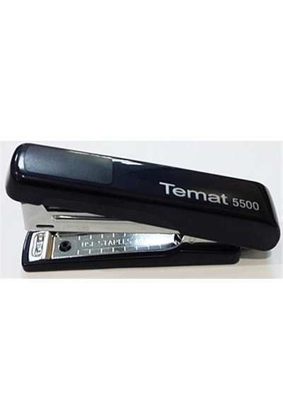 Temat 5500 No:10 Mini Zımba Makinası Siyah Temat 5500 No:10 Mini Zımba Makinası Siyah