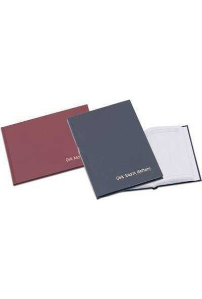 Dilman Çek Kayıt Defteri 12x17 192 Yaprak