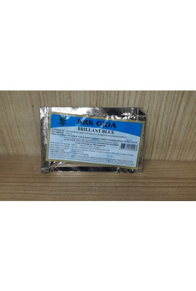 Krk Mavi Toz Gıda Boyası 9 Gr