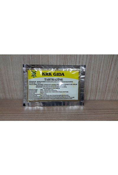 Krk Sarı Toz Gıda Boyası 9 Gr Krk Sarı Toz Gıda Boyası 9 Gr