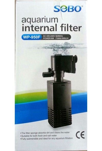 Sobo Akvaryum İç Filitre Sobo WP-950F