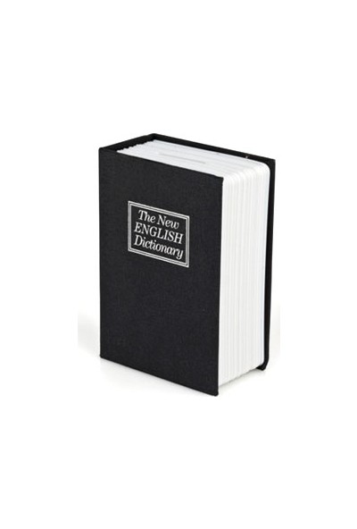Pratik Kitap Görünümlü Mini Gizli Kasa Kumbara Pratik Kitap Görünümlü Mini Gizli Kasa Kumbara