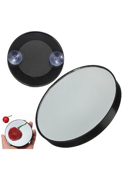 Pratik Çukur Ayna Makyaj Aynası 10X Büyüteçli Pratik Çukur Ayna Makyaj Aynası 10X Büyüteçli