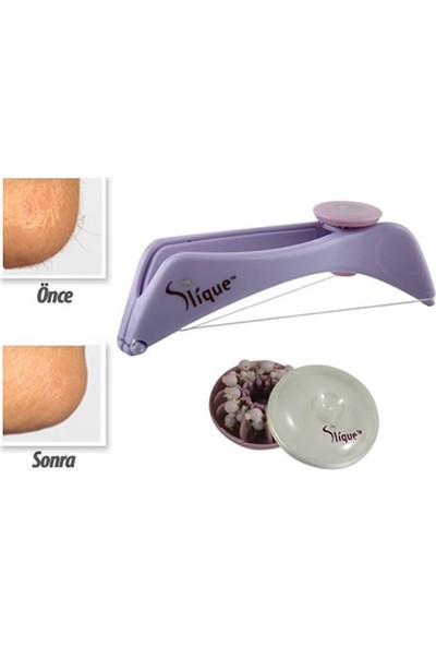 Pratik Yüz Tüy Alma Aleti Slique Pratik Yüz Tüy Alma Aleti Slique