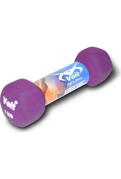 Voit Vdb-04 Altıgen Neopren Dumbbell 1Kg Voit Vdb-04 Altıgen Neopren Dumbbell 1Kg