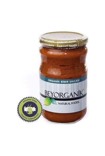 Beyorganik Organik Biber Salçası 660 Gr