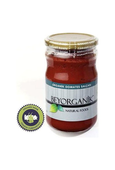 Beyorganik Organik Domates Salçası 660 Gr